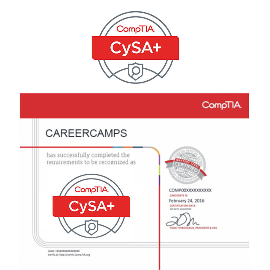 CompTIA (CySA+) Cyber Security Analyst Certification Camp | Career ...